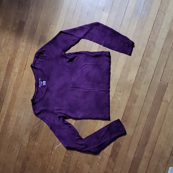 American Eagle Outfitters | Tops | American Eagle Long Sleeve Ribbed Crop Top | Poshmark